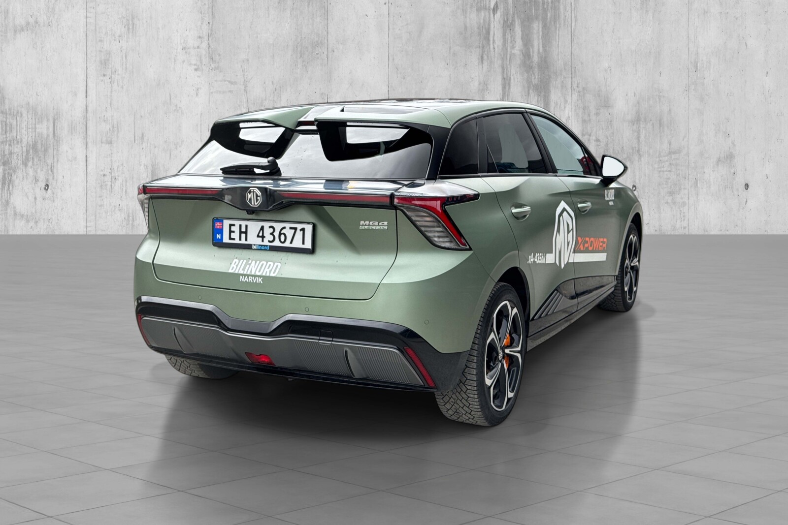MG MG4 - Bil i Nord